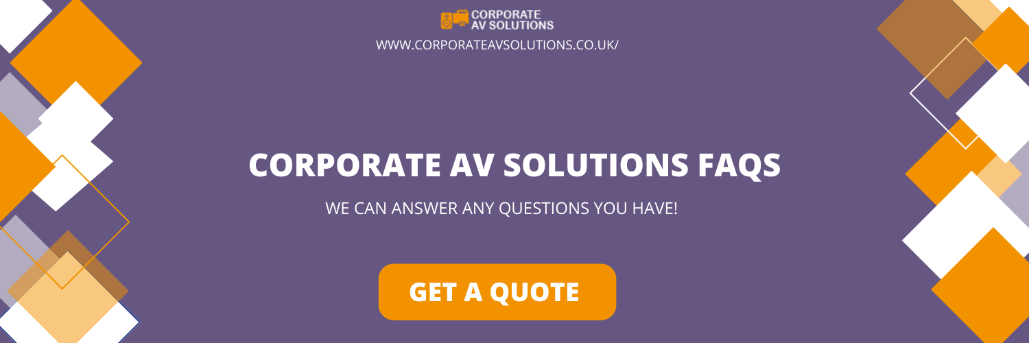 Corporate AV Solutions | Audio Visual Hire – Best Corporate AV Solutions UK